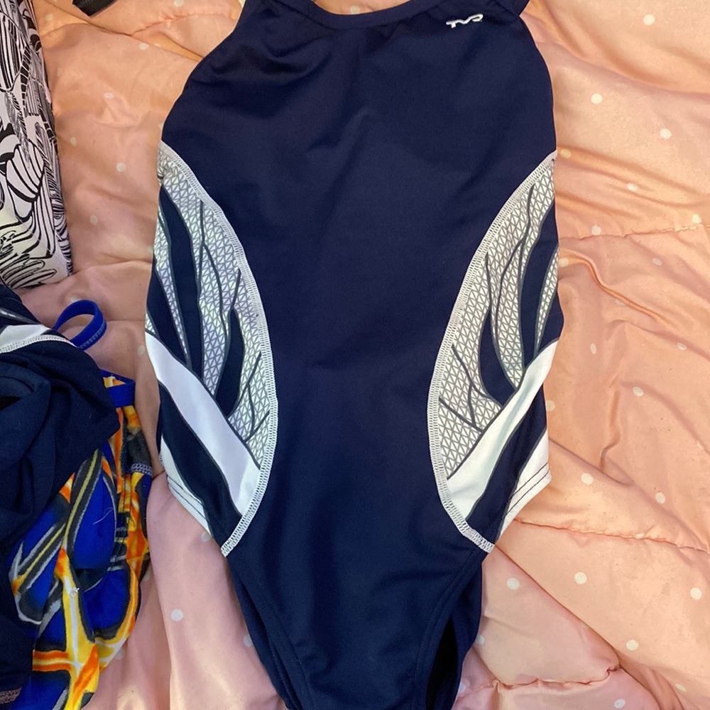 Tyr Navy Blue Swimsuit One-Piece - Gem
